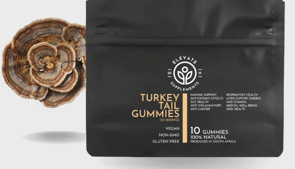 Elevate Turkey Tail Gummies (10) - Marley & Max